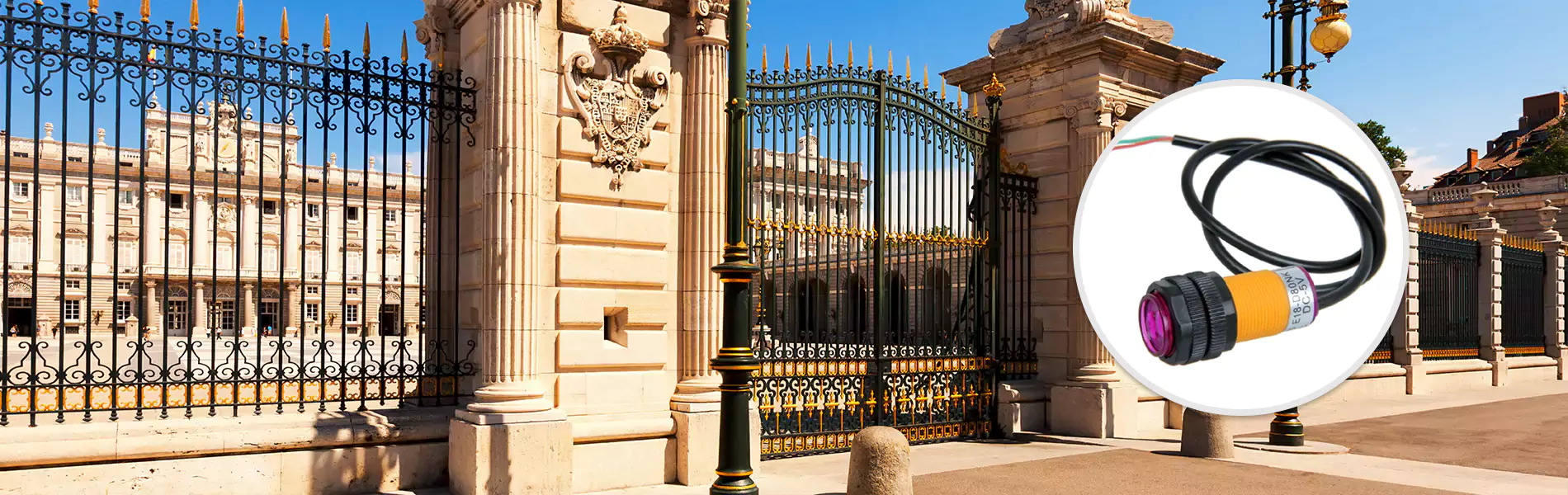 Proximity Sensor Gate White Oaks - Professional Proximity Sensor Gate ...